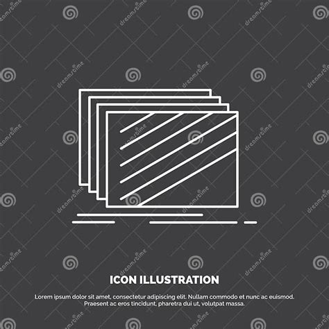 Design Layer Layout Texture Textures Icon Line Vector Symbol For
