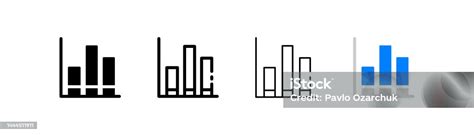 Statistics Set Icon Data Analysis Analytics Pie Chart Bar Chart