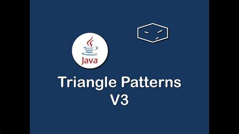 Triangle Patterns V In Java YouTube