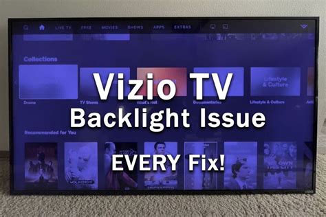 Vizio Tv Backlight Issue Every Fix