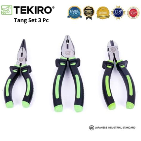 Jual Ju Tekiro Tang Set 3pcs Pl Ps1974 Tang Kombinasi 7 Tang
