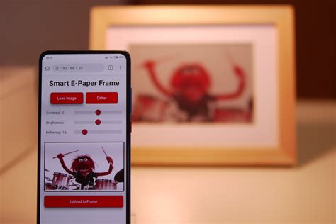 Github Dani3lwinteresp32epaperframe Smart E Paper Frame Controlled Over Wifi Using Esp32
