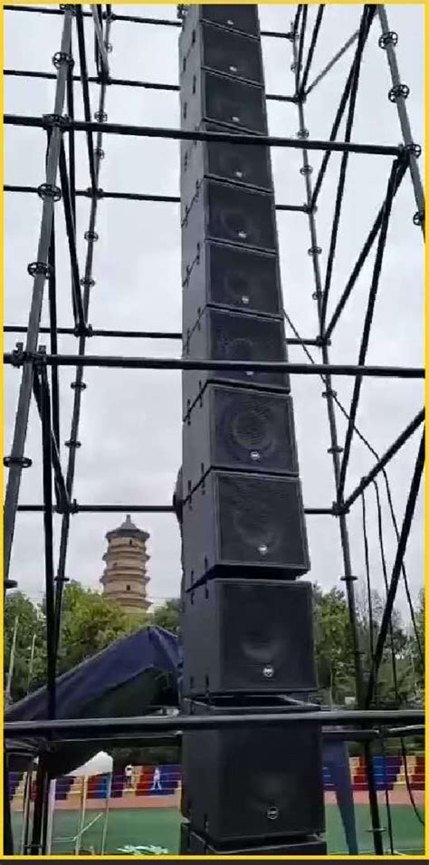 Neodymium Magnetic Loudspeaker 15 Inch La 500 Matrix Array Loudspeaker