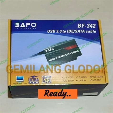 Jual Bafo Kabel Konverter Hardisk Usb30 To Ide~sata Adaptor Bafo