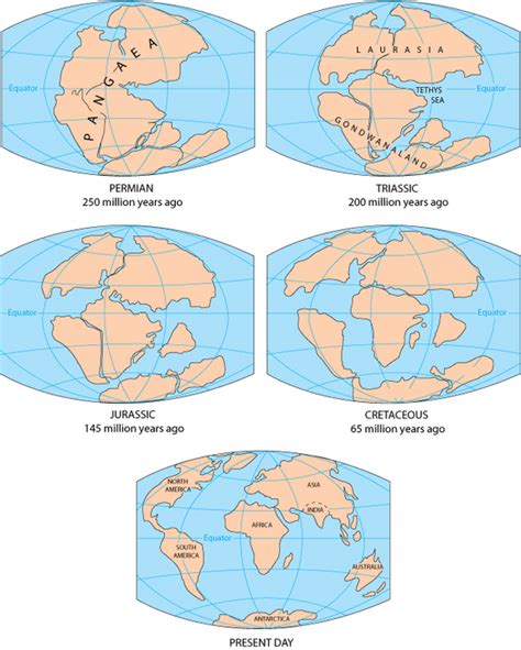 Portal Geografi Pangea Laurasia Dan Gondwana