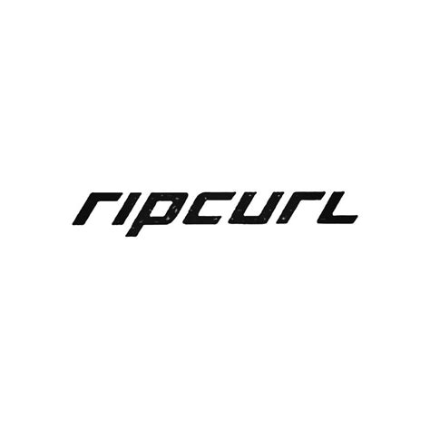Buy Rip Curl Text Surfing Decal Sticker Online