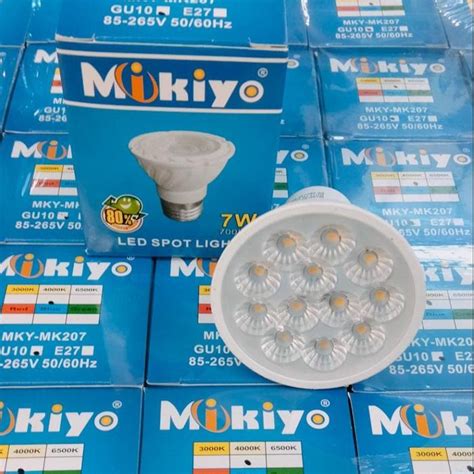 Jual Lampu Led Gu W Mikiyo Lampu Gu Watt Natural White Jakarta Barat Rumah Led