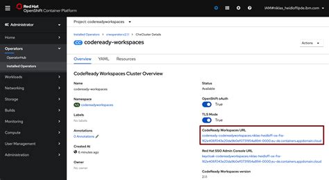 Deploying Codeready Workspaces On The Ibm Cloud Niklas Heidloff