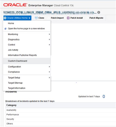 Performance Portal Custom Dashboard
