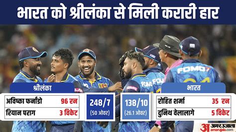 Ind Vs Sl स्पिन के खिलाफ बेदम दिखी भारतीय बल्लेबाजी श्रीलंका के खिलाफ