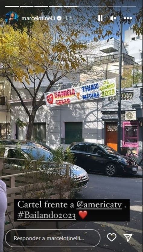 El Gesto De Marcelo Tinelli Con Daniela Y Thiago De Gran Hermano Que