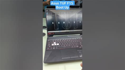 Asus Tuf F15 Boot Up Test Shortvideo Shorts Asustuff15 Generictechie Youtube