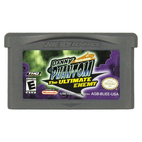 Danny Phantom The Ultimate Enemy Gba Super Retro Game Boy Advance