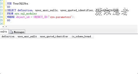 SQL Server查看视图定义总结 潇湘隐者 博客园