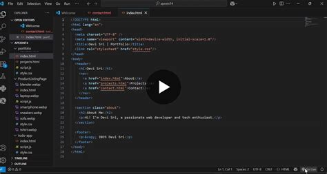 🚀 3 Mini Web Projects — Built With Html Css And Javascript Devi Sri