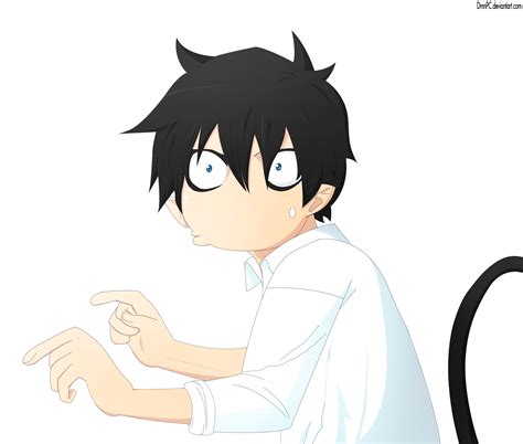 Rin Okumura By DmnPC On DeviantArt
