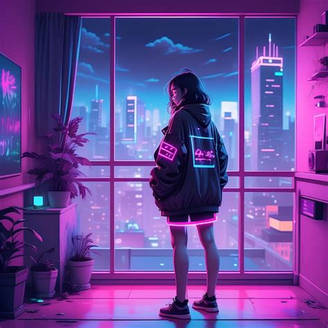Imágenes de Chica Lofi Anime Descarga gratuita en Freepik