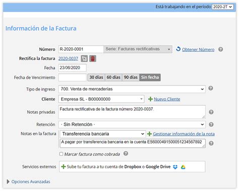 Como Hacer Facturas Rectificativas Requisitos Factura Rectificativa