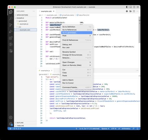 code generation for langium based dsls 3 3 typefox