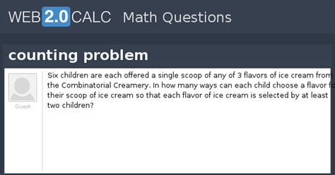 View Question Counting Problem