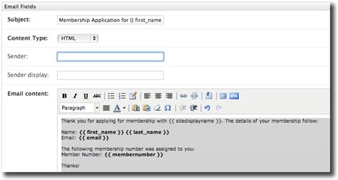 Membership Notices Email Templates For Renewal Reminders Help Files
