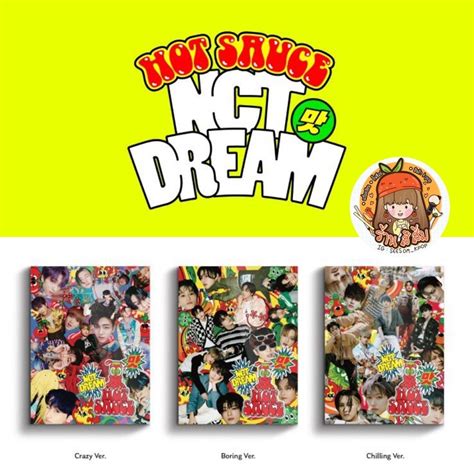 NCT DREAM Album Vol 1 Hot Sauce Photo Book Ver Poster Shopee