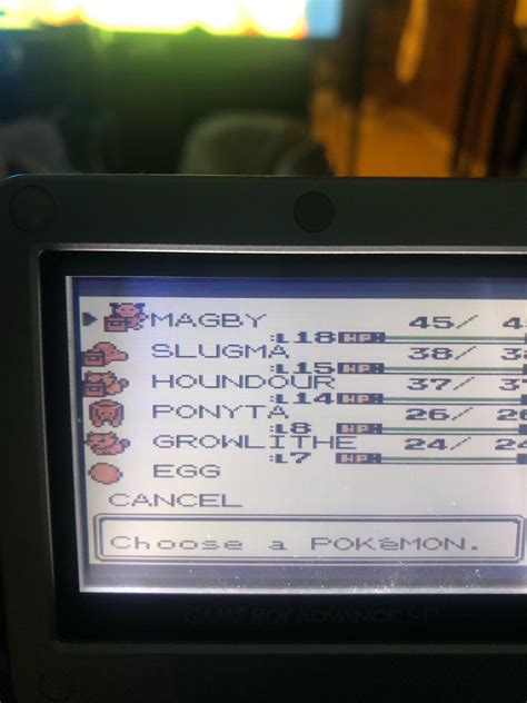 Shiny Fire R Pokemoncrystal