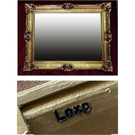 Miroir Mural Baroque Doré 90 X 70 Cm Style Rétro Style Baroque Rétro