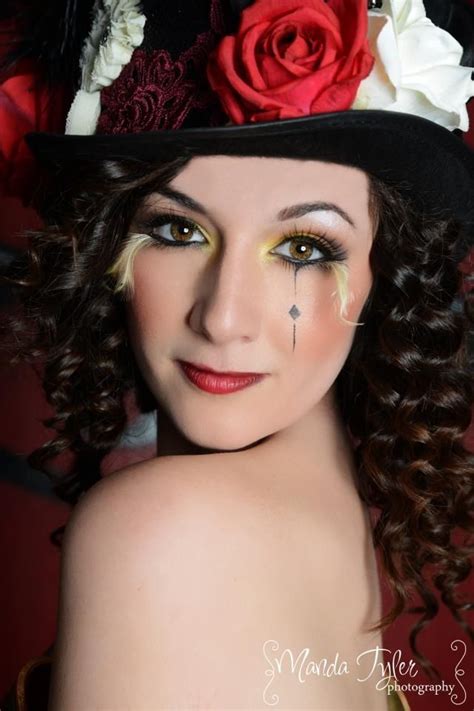 Costume Makeup Circus Ring Leader Clown Inspired Circus Makeup Haloween Costumes Costume