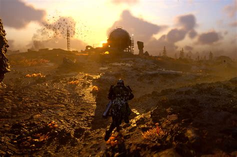 Helldivers 2 Co Op And Combat Gameplay Trailer Released Includes Armor