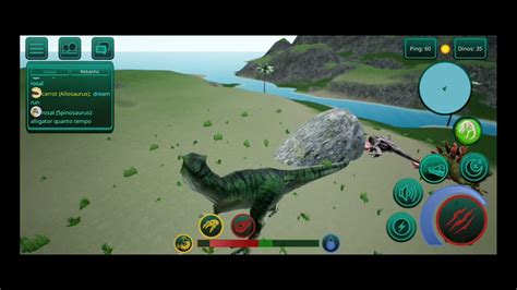 Jogando De T Rex The Cursed Isle YouTube