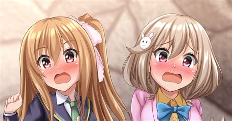 ガールフレンド 仮 悪ガキにスカートをめくられる陽歌と桃子 とりっきぃのイラスト Pixiv