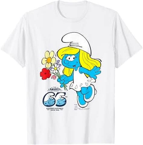 The Smurfs 65th Anniversary Smurfette T Shirt
