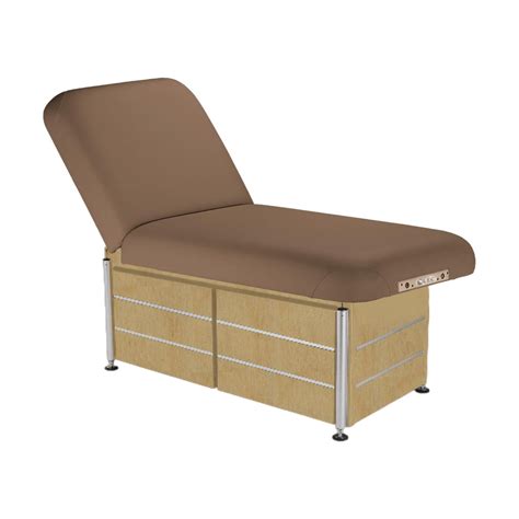 Living Earth Crafts Serenity Treatment Table With Contemporary Cabinet Base