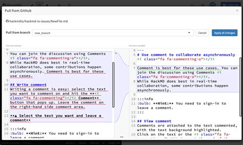 hackmd hub · github marketplace · github