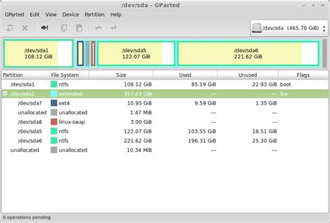 Partitioning Resize Partitions In Gparted Ask Ubuntu