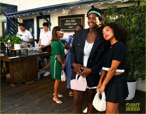 Gigi Hadid Joey King More Stars Chill Pier Side At Miu Miu Summer Club Malibu Photo