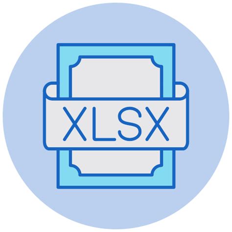 Xlsx Generic Color Lineal Color Icon