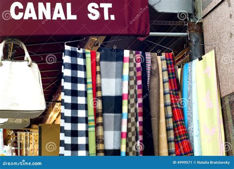 Canal Street New York Stock Image Image Of Chinatown 4999571