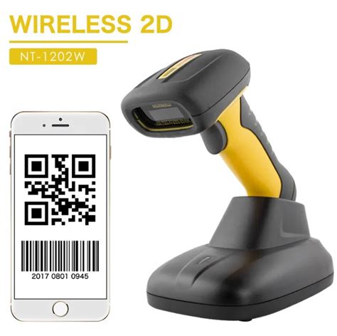 Бездротовий сканер штрих і Qr кодів Netum Nt 1202w з базою для