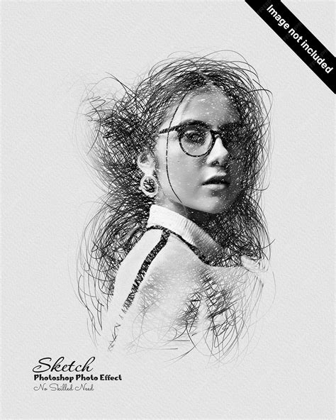 Premium Psd Scribble And Sketch Photo Effect