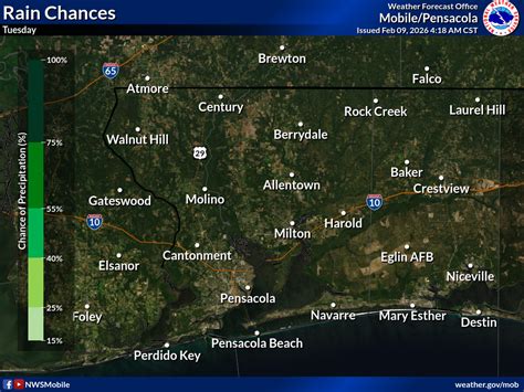 Local Forecast Maps For Nws Mobilepensacola