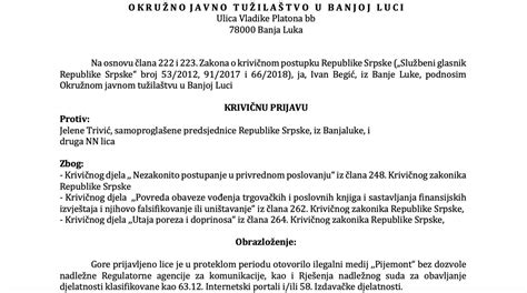 Ivan Begić Podnio Krivičnu Prijavu Protiv Jelene Trivić Faktor Magazin