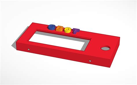 3d Design Rep Rap Discount Lcd Screen Mount Tinkercad