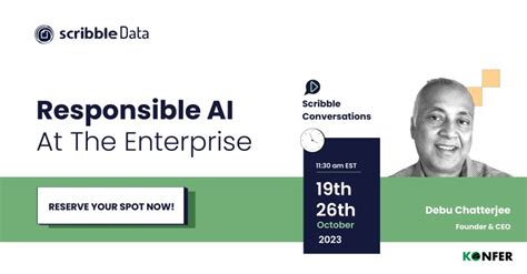 [on demand webinar] scribble conversations responsible ai at the enterprise scribble data