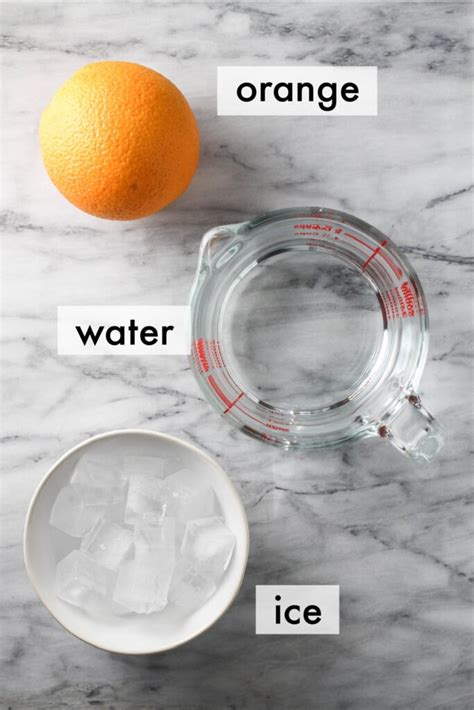 How To Make Orange Infused Water Easy Recipe