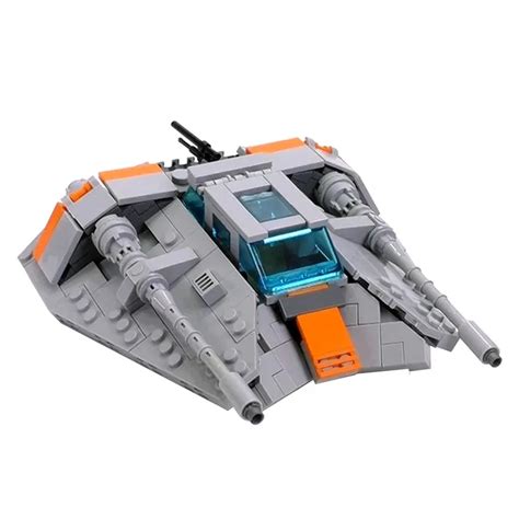 ₩30300에서 전기rc 자동차 브릭 링크 우주 전쟁 무기 H Snowspeeders T 47 대변인 Snowfield