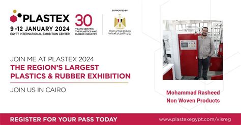 Mohammad Rasheed On Linkedin Plastex 2024