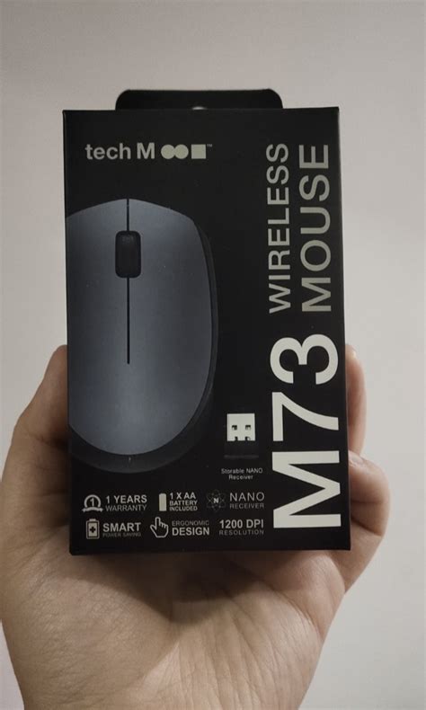 M73 Wireless Mouse Computers And Tech Parts And Accessories Mouse And Mousepads On Carousell