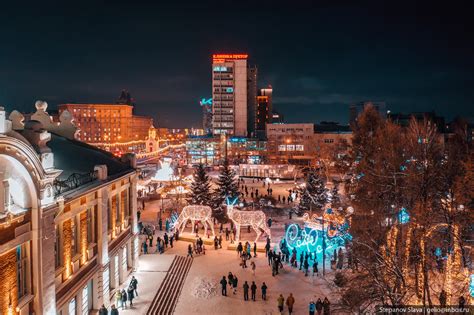 Новосибирск — новогодняя столица России 2023 Gelio — Livejournal